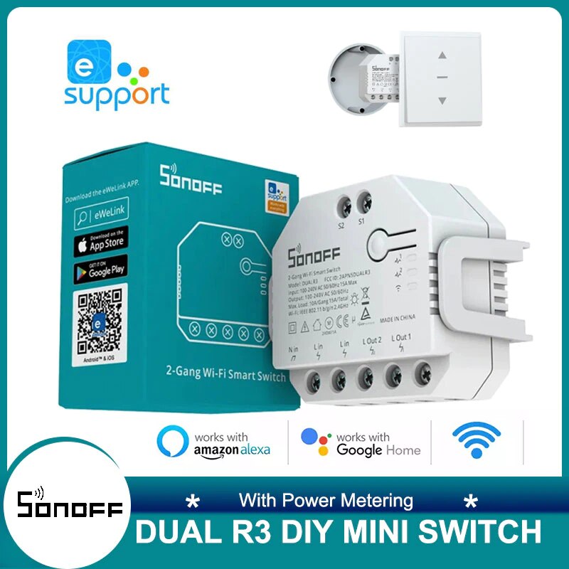 Inteligent Automatic WiFi Curtain Switch Module DIY Smart Home for ...